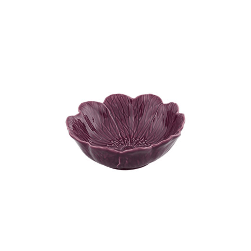 Bowl 17cm Roxo Flora Bordallo Pinheiro - casafleur